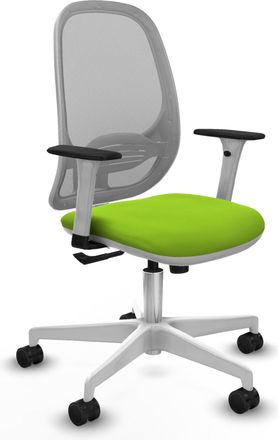 Piqueras y Crespo B&uuml;rostuhl 8H, zylindrisch, mit 1D-Armlehnen, h&ouml;henverstellbare Lendenwirbelst&uuml;tze, ausgestattet mit 3 Positionen und Schneidschaum, mit Rollen von 65 