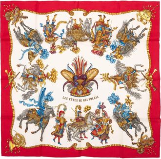 Herm&egrave;s T&uuml;cher & Schals - Scarf - Gr. unisize - in Rot - f&uuml;r Damen