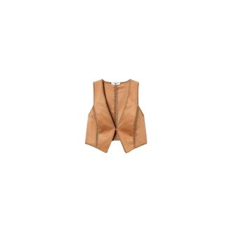 Twinset Damen, Jacken, Braun, XSGr&ouml;&szlig;e