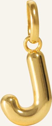 Pompidou Anh&auml;nger Puffy Letter J By Glambou gold