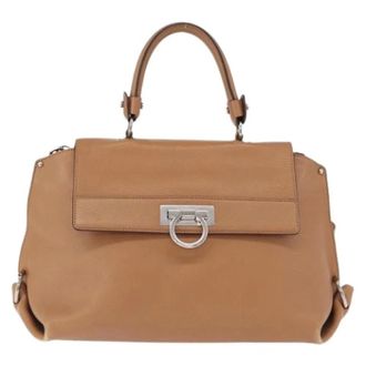 Ferragamo Pre-owned Handtasche - - Pre-owned - Damen - Beige - ONE SIZE