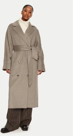 Day Birger Et Mikkelsen Wollmantel Howard DAY65243401 Beige Loose Fit