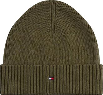 Tommy Hilfiger Am0Am12796 Beanie - - Accessories - Herren - Gr&uuml;n - ONE SIZE