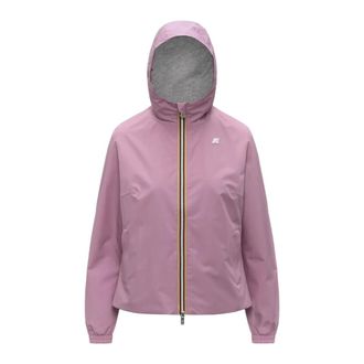 K-Way Femme, Vestes, Violet, Taille: 42 FR Lil 2.0 Stretch Poly Jersey