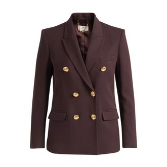Elisabetta Franchi Damen, Jacken, Braun, LGr&ouml;&szlig;e