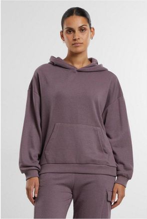 Urban Classics Kapuzenpullover Ladies Light Terry Oversized Hoodie Damen Kapuzenpullover