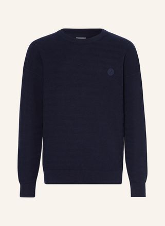 HUGO BOSS Pullover blau