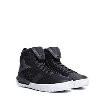 Dainese Metractive Air Shoes, Chaussures De Moto Été, Homme, Noir/Noir/Blanc, 44