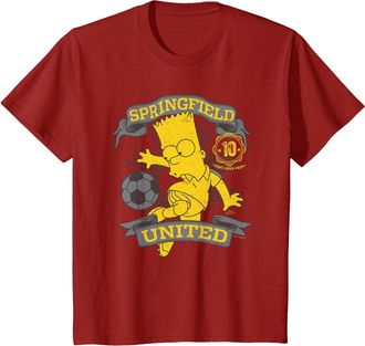 The Simpsons Soccer Bart Simpson Springfield United T-Shirt