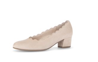 Gabor Damen Klassische Pumps, Frauen Pumps,Glitzer,Rolling-Soft,Sensitive,Basic,Derby,Silber,rosa,grau,beige,Lack,braun,f,pink,Oak,37.5 EU / 4.5 UK