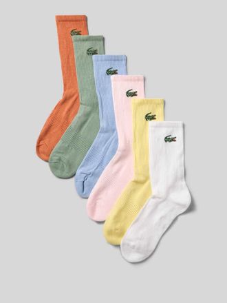 Lacoste Socken aus Baumwoll-Mix im 6er-Pack