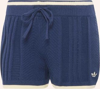 adidas Originals Adidas Originals Cable Knit Shorts blau