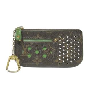 Louis Vuitton Pre-owned Monogram Perfo Pochette Cles M&uuml;nztasche - - Pre-owned - Damen - Braun - ONE SIZE