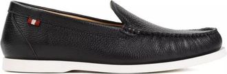 Bally Loafer - Black Grained Deer Leather Nadim Mocassin - Gr. 41 (EU) - in Schwarz - für Damen