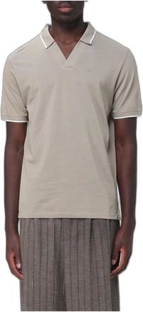 Emporio Armani Polo en coton - Femme - Tops - Vert - Taille: 38 FR