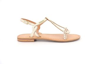 Les Tropeziennes Les Tropeziennes Damen Happy Sandale, cremefarben, 37 EU