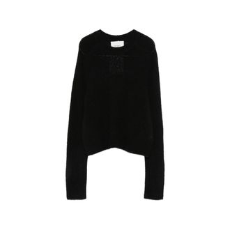 Lisa Yang Solene Crew-neck Long-sleeve Sweater