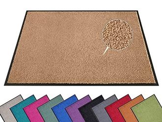 Hanse Home HANSE Home Paillasson (S-XXL), 120 x 180 cm, 12 Couleurs, pour lextérieur, Lavable, résistant aux intempéries, antidérapant, pour lentrée et lextérieu