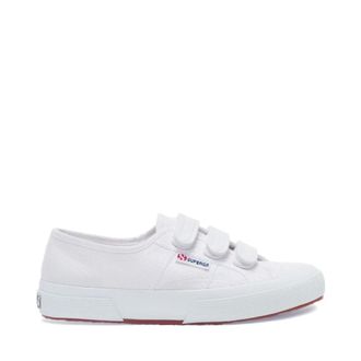Superga Canvas Sneakers mit Riemen - - Shoes - Herren - Wei&szlig; - 38 EU