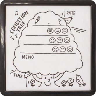 Midori Designphil 35422006 Stempel, zum Bemalen, Gesundheitsmanagement