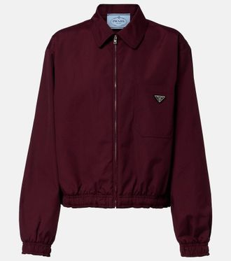 Prada Veste blouson &agrave; logo