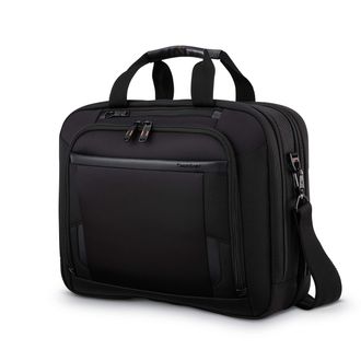 Samsonite Pro Doppelfach-Aktentasche, Schwarz, One Size