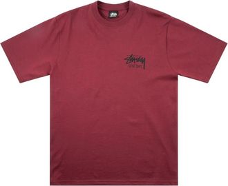 Stüssy T-Shirt mit New York-Print - Rot