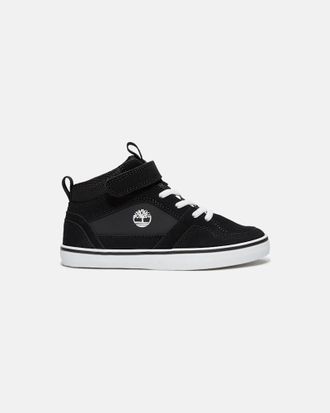 Timberland Halbhoher Stone Jump Sneaker f&uuml;r Jugendliche in Schwarz, Schwarz, Gr&ouml;&szlig;e