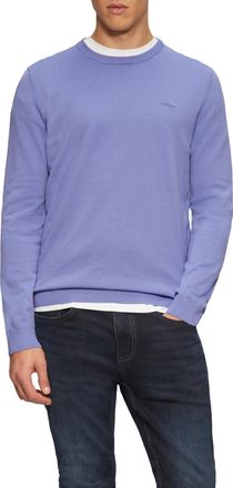 s.Oliver Herren 2156055 Pullover mit Logo-Detail, 5366,XXL