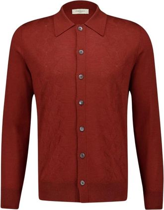PIACENZA 1733 Piacenza 1733, Homme, Pulls, Rouge, Taille: S Chemises