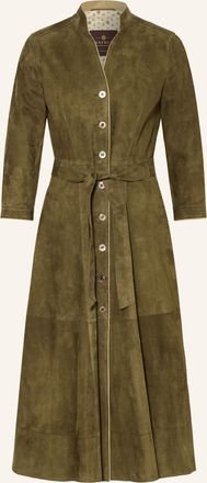 Habsburg Habsburg Lederkleid Altenberg Mit 3/4-Arm gruen