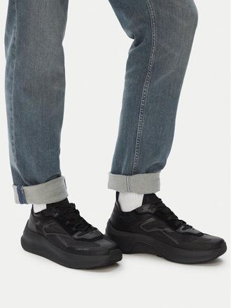 Calvin Klein Sneakers Chunky Run Laceup Stripe Ny HM0HM02160 Schwarz