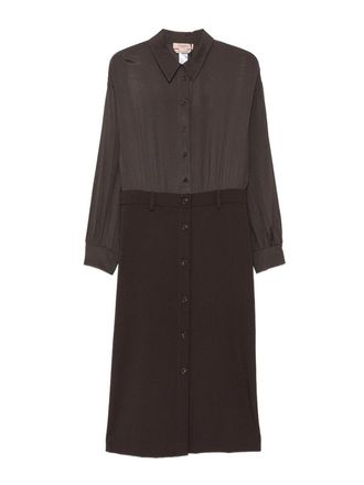 Twinset Manteau Long - Marron