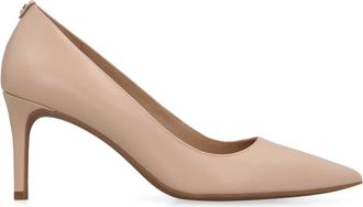 Michael Kors Femme, Chaussures, Rose, Taille: 37 1/2 EU Escarpins Alina en cuir &agrave; bout pointu