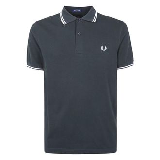 Fred Perry Polo Shirts - - Tops - Herren - Gr&uuml;n - M