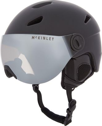 McKinley Intersport Unisex - Erwachsene Pulse S2 Visor Hs-01 Ski-Helm, Black, S