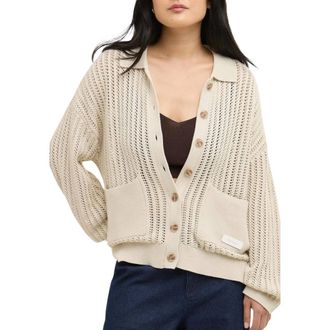 Barbour Femme, Pulls, Beige, Taille: 42 FR Gianna Cardigan