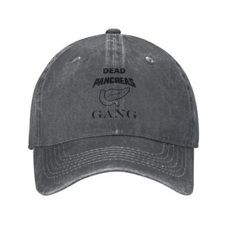 Generic Gang du Pancr&eacute;as Mort Homme Femme Chapeau De Cowboy Anti-Soleil Casquette De Baseball sans D&eacute;formation Snapback Cap pour Running Golf Toutes Les Saiso