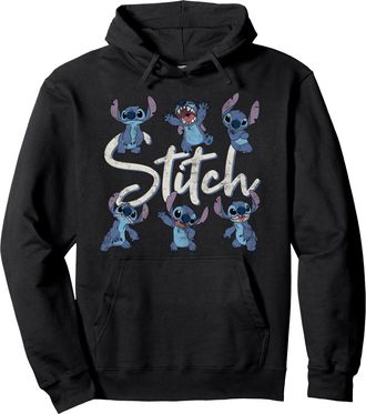 Disney Lilo & Stitch Poses Of Stitch Pullover Hoodie