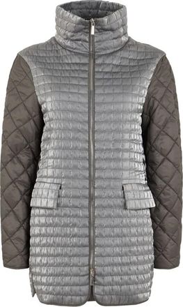 Moorer Veste matelass&eacute;e l&eacute;g&egrave;re - Femme - Vestes - Gris - Taille: 36 FR