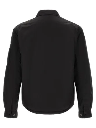 C.P. Company Chrome-R Padded Technical Overshirt - Black