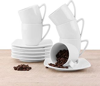 Holst Porzellan Espresso Doppio-Set ConForm 0,15 l mit FD 013