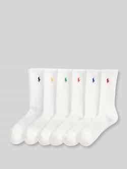 Ralph Lauren Socken aus Baumwoll-Mix im 6er-Pack