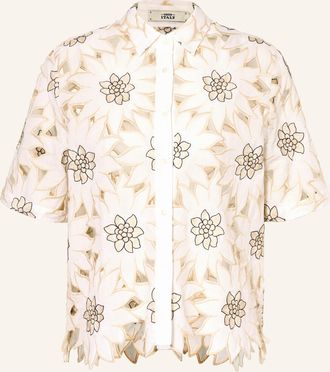 0039 Italy 0039 Italy Hemdbluse Bea Aus Lochspitze weiss