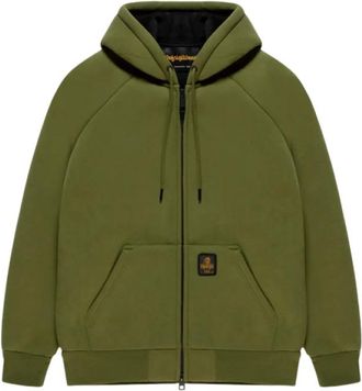 RefrigiWear Frankie Fleece - Homme - Sweatshirts et sweats &agrave; capuche - Vert - Taille: XS