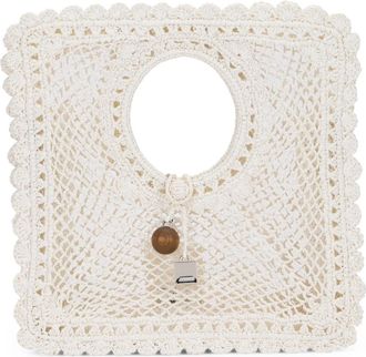 Jacquemus Femme, Sacs, Blanc, Taille: ONE Size Le Carre Spiaggia