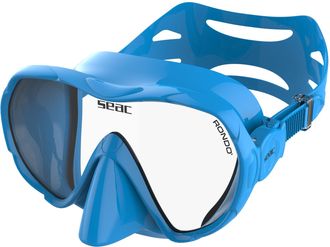 Seac Rondò, Rahmenlose Tauch- Und Schnorchelmaske Mit Silikonglasscheibe, Reduziertes Volumen, Hydrodynamisch, Ultraleicht