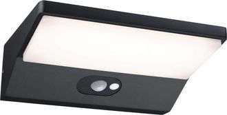 Paulmann 94333 LED Außenleuchte Außenwandleuchte IP44 Warmweiß incl. 1x7,4 Watt Außenbeleuchtung Dunkelgrau Außenlampe Aluminium Gartenlampe 3000 K