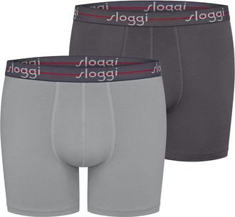 sloggi Langer Boxer Blue Start