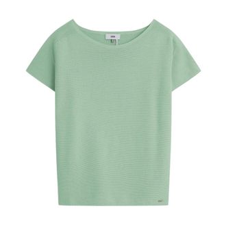 Cinque Cielmo Kurzarm Pullover - - Tops - Damen - Gr&uuml;n - L